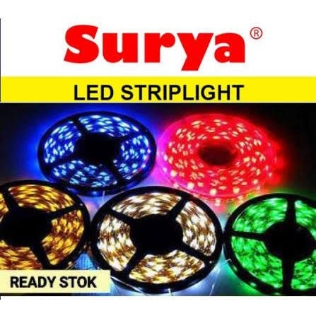 Jual LED STRIP LIGHT SURYA STRIPLIGHT LED SURYA MURAH MERIAH LED PITA ...