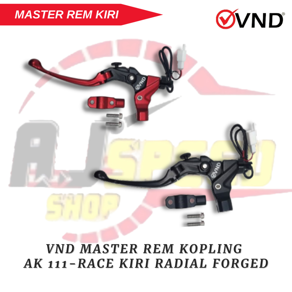 Jual VND Handle Kopling/ Handle Rem Forged AK 111 Race - Kiri Original ...