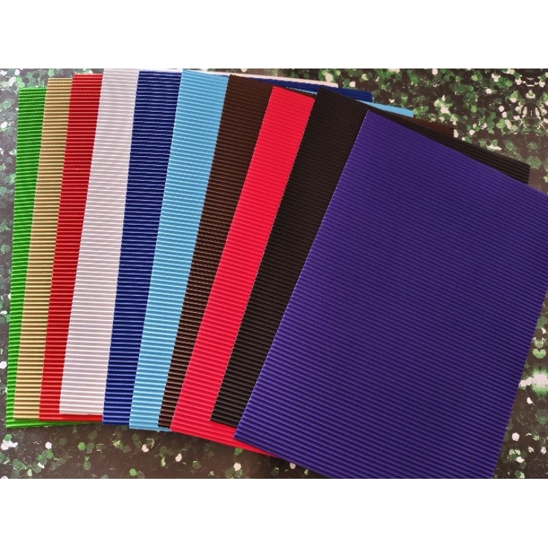 Jual KOKORU (Corrugated Art Paper) ukuran A4 | Shopee Indonesia