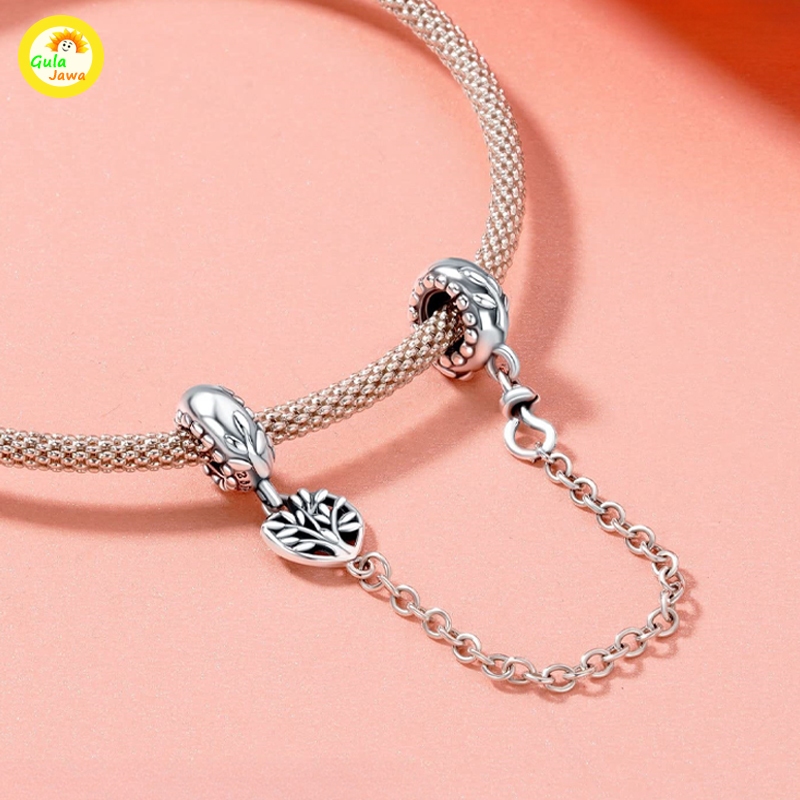 Jual Safety Chain Pandora Charm Rantai Keselamatan Pandorami Silver ...