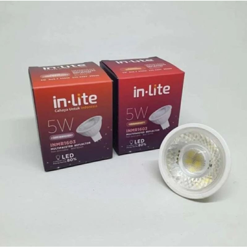 Jual Lampu Led Inlite Sorot 3w 5w 7w Putih INMR1603 Mangkok COB Kaki ...