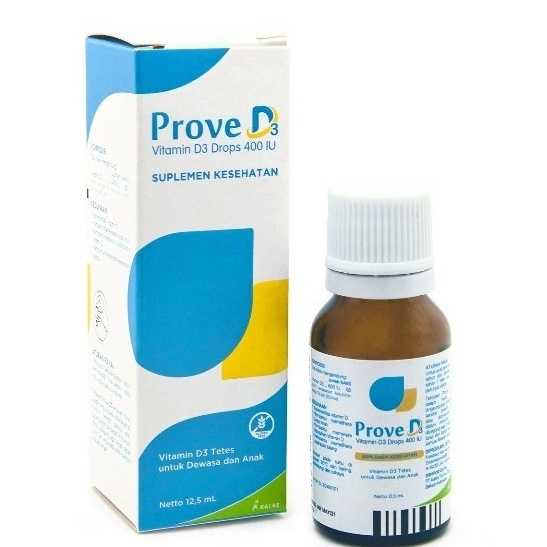 Jual Prove D3 Drop Vitamin D3 400 IU Tetes 12.5mL/Vitamin D/Daya Tahan ...