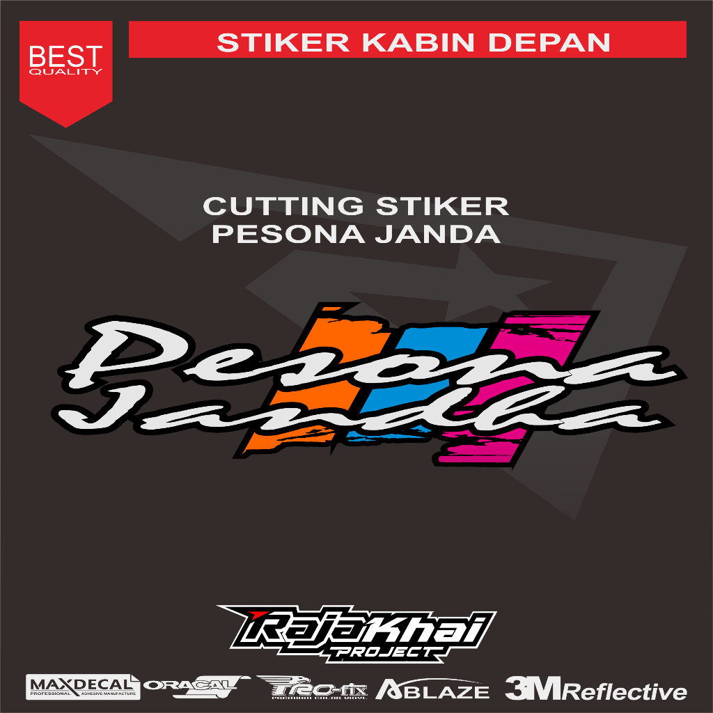 Jual Stiker Cutting Kabin Depan mobil - Stiker Kabin Pesona Janda | Shopee Indonesia