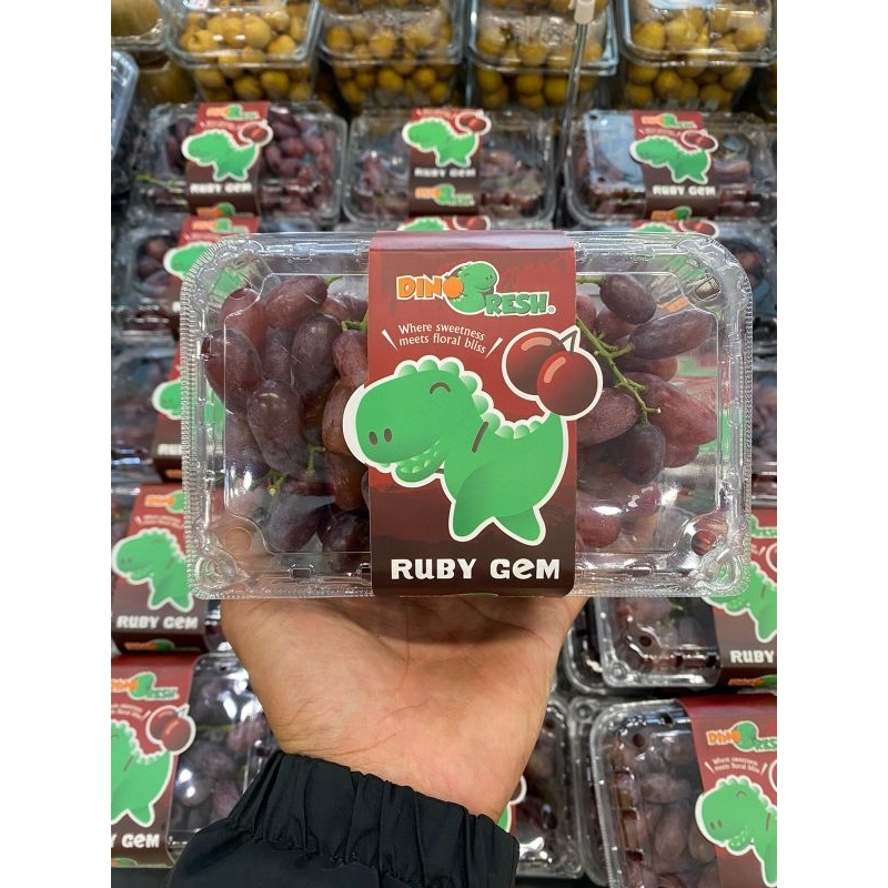 Jual Anggur Jari Ruby Gem Red Moondrop Seedless Grapes 500 gr | Shopee Indonesia