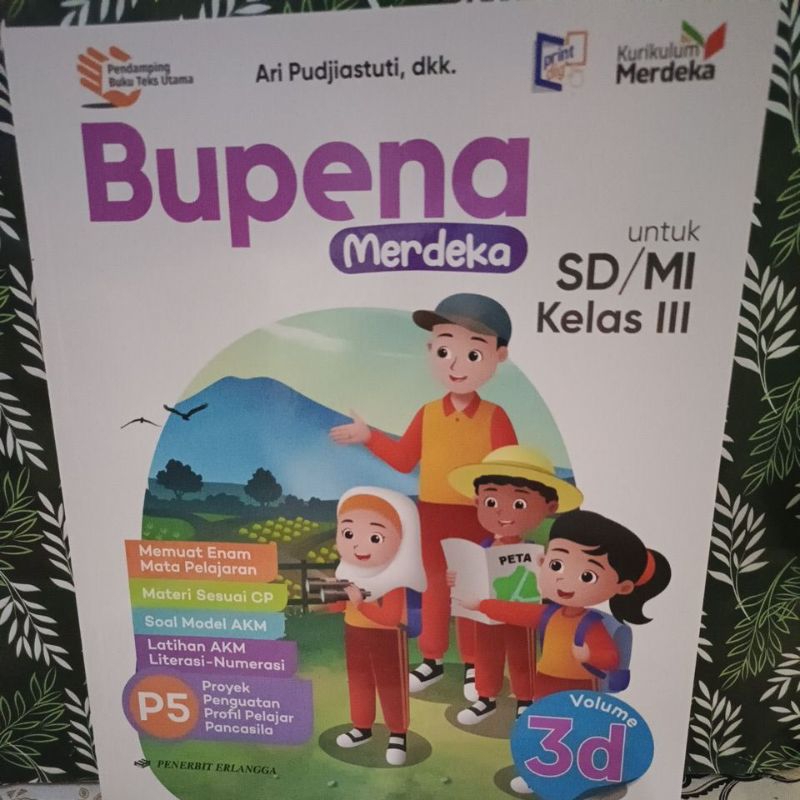 Jual BUPENA MERDEKA 3D SD/MI KLS III KURIKULUM MERDEKA ERLANGGA | Shopee Indonesia