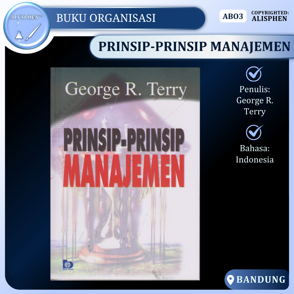 Jual Prinsip-Prinsip Manajemen | George R. Terry | Shopee Indonesia
