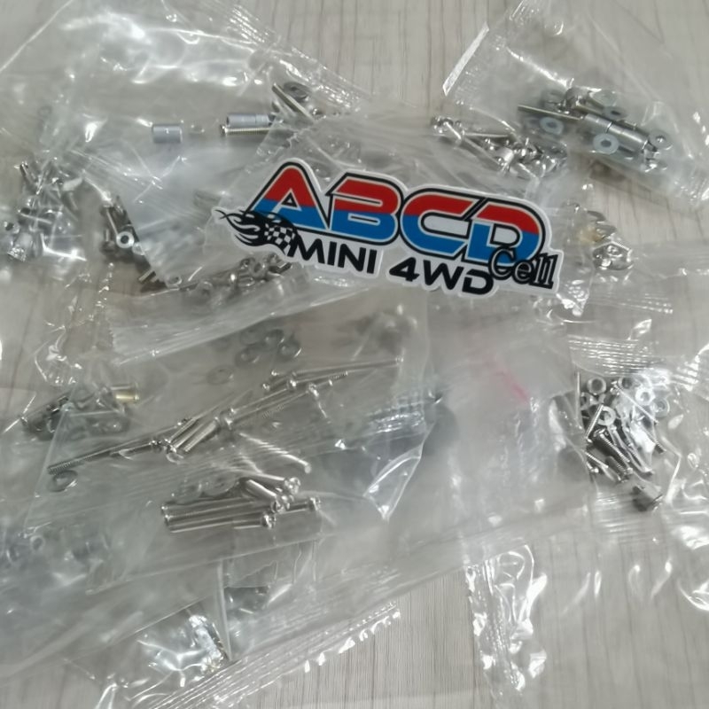 Jual Tamiya Paket spacer baut, mur dan Ring original copotan | Shopee ...