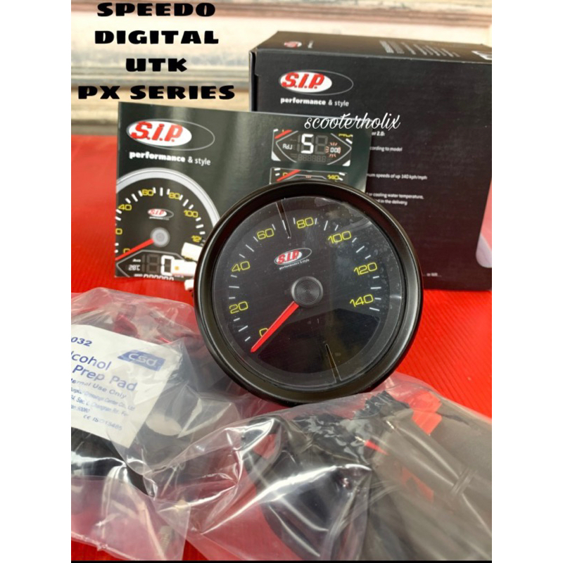 Jual Speedo digital SIP germany hitam utk px series ( ring hitam ...