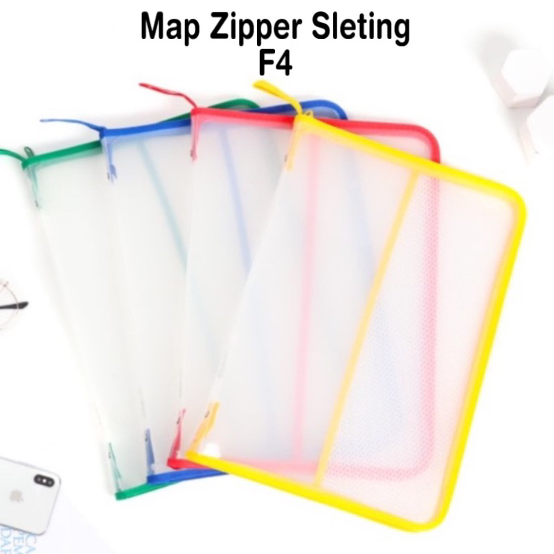 Jual HD Map Zipper Resleting F4 / File Resleting / Map Zipper / Map ...