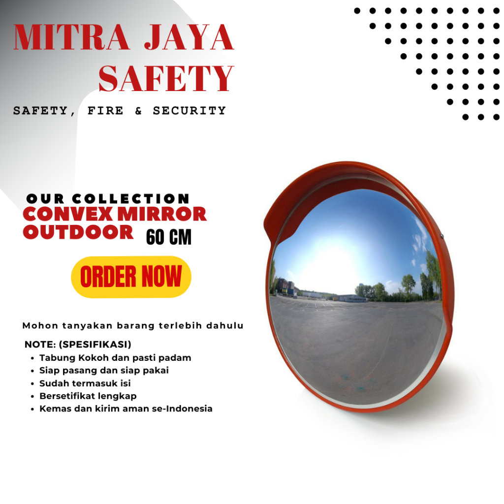Jual Convex Mirror / Outdoor 60 cm / Cermin Cembung 60cm | Shopee Indonesia