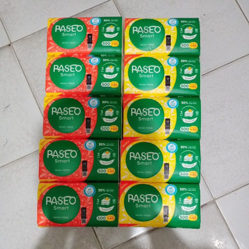 Jual Tisu Paseo/Tissue Paseo smart 540 sheet 3ply | Shopee Indonesia