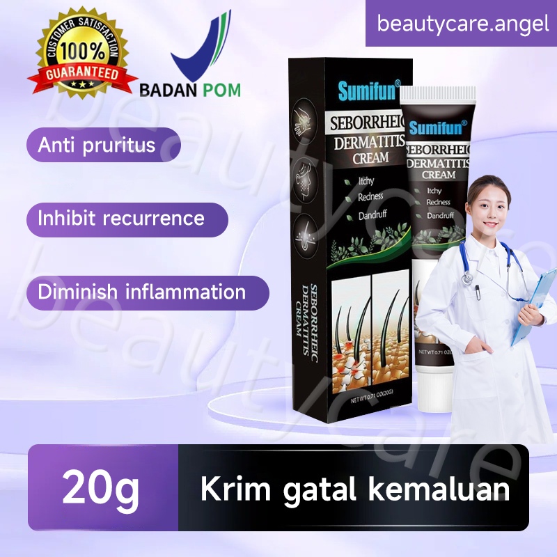 Jual Krim Dermatitis Seboroik 20g Anti Ketombe Cream Seborrheic Skin ...