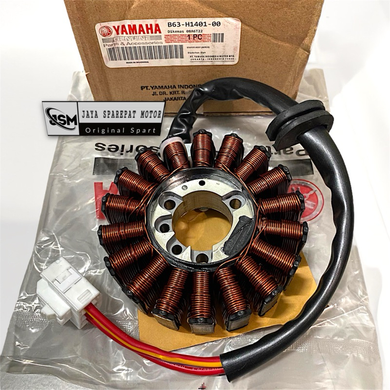 Jual Spull Stator Assy Aerox 155 Lexi All New Kode part B63 | Shopee Indonesia