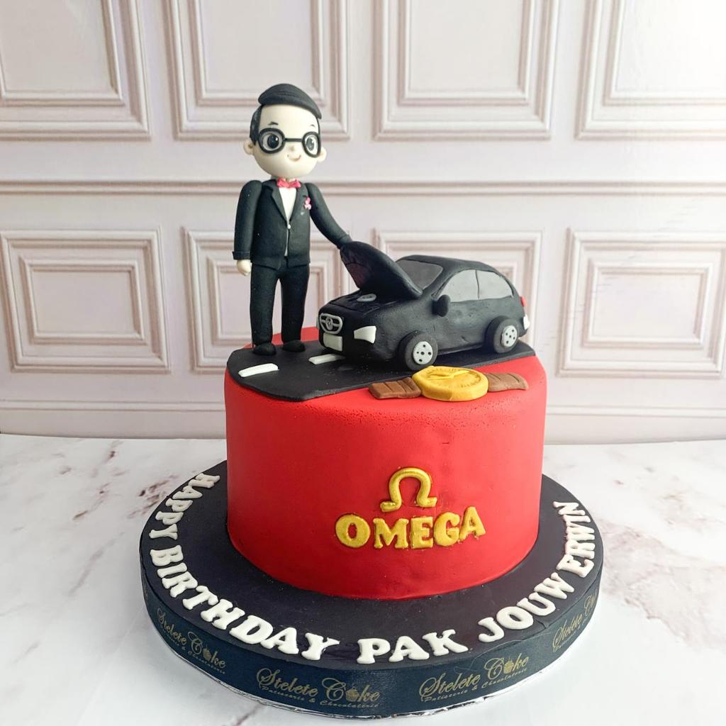 Jual Kue Ulang Tahun/Birthday Cake/Kue Ultah Tema Omega/Kue Birthday ...