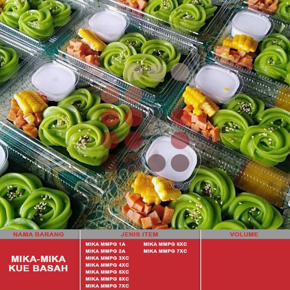 Jual MIKA KUE BASAH / MIKA NASI KUNING / BUNGKUS MAKANAN | Shopee Indonesia