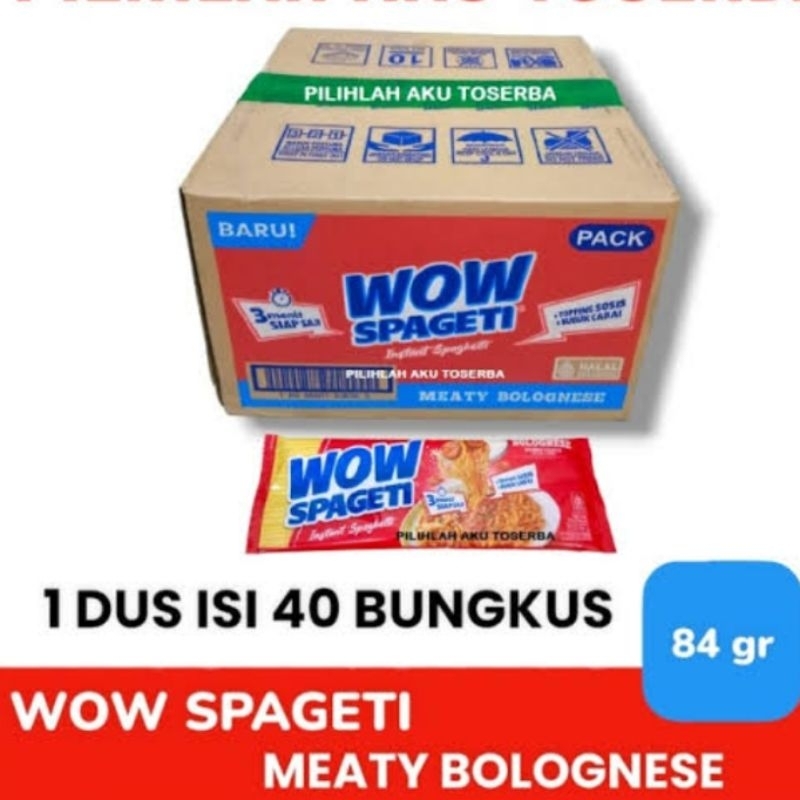 Jual [PROMO] PAKET SATU DUS WOW SPAGETI / WOW SPAGHETTI MAYORA SEDUS ...