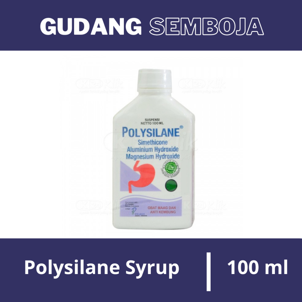 Jual Polysilane Syrup / Polysilane Suspensi / Obat Asam Lambung Maag ...