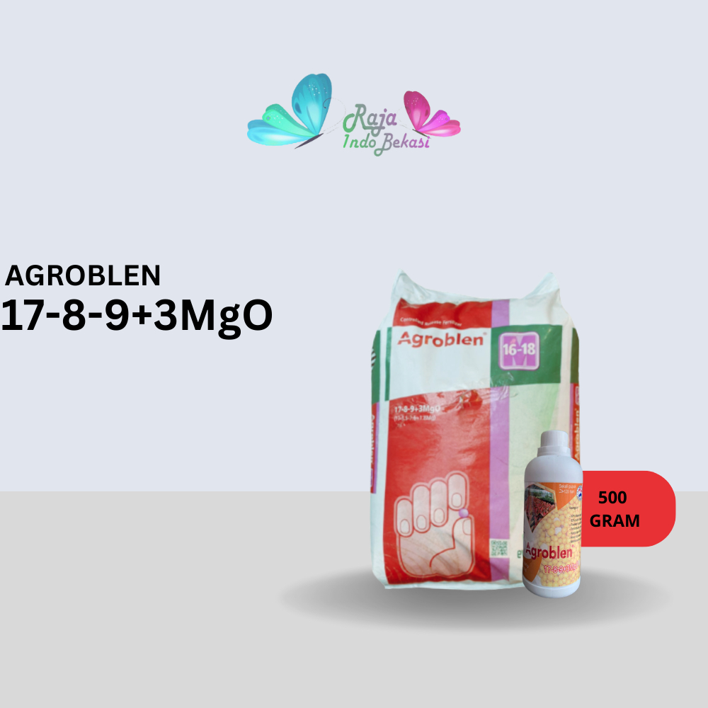 Jual Pupuk Agroblen 17-8-9+3MgO 500 Gr - Dekastar Agroblend 1789 17 8 9 Pupuk osmocote dekastar ...