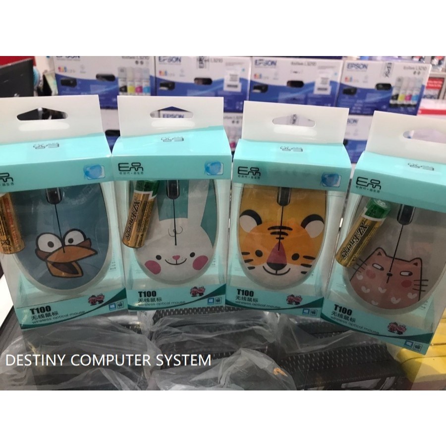 Jual Mouse Wireless kartun Karakter Forev T-100 | Shopee Indonesia