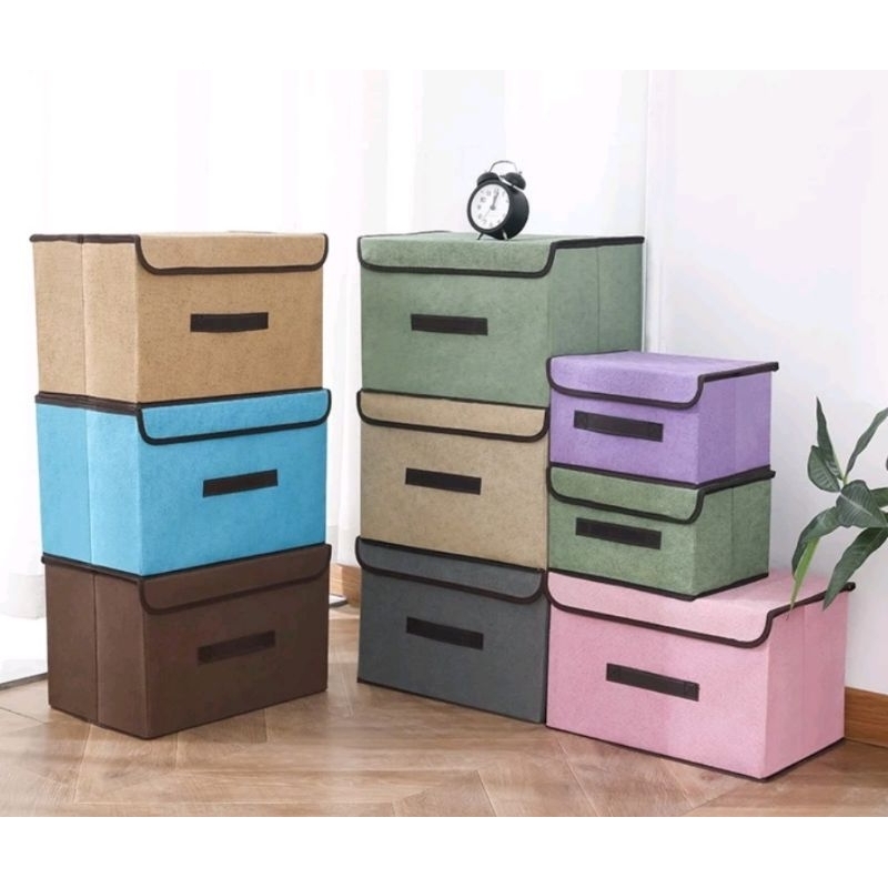 Jual Kotak Penyimpanan Serbaguna Dengan Tutup Storage Box 2in1 Tempat ...