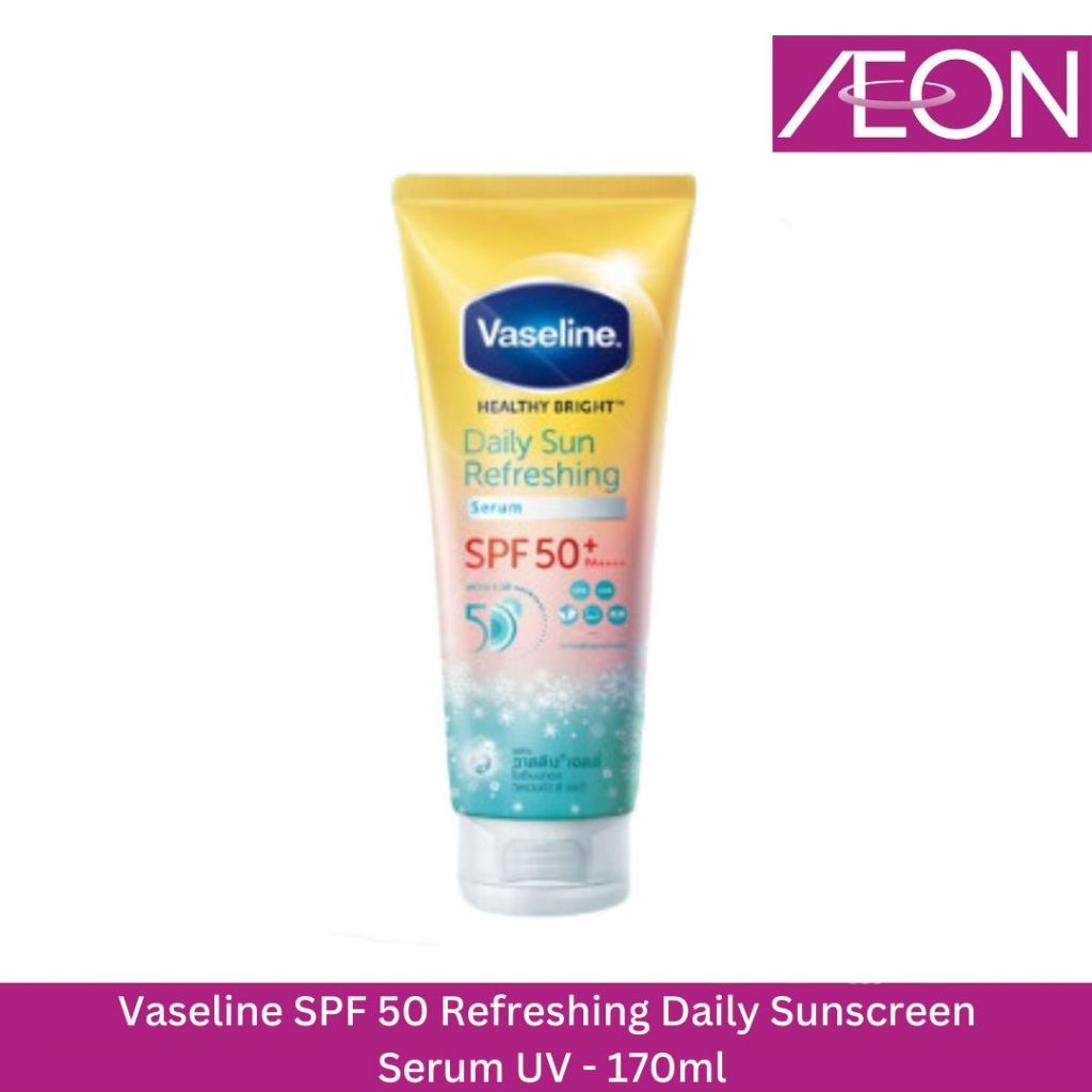 Jual Vaseline SPF 50 Refreshing Daily Sunscreen Serum UV - 170ml ...