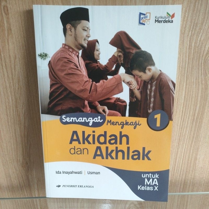 Jual Buku Akidah Akhlak MA Erlangga kelas 10 Kurikulum Merdeka (Original) | Shopee Indonesia