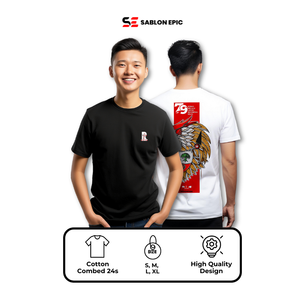 Jual Garuda Indonesia | Custom Kaos Sablon DTF Satuan | Logo Nama ...