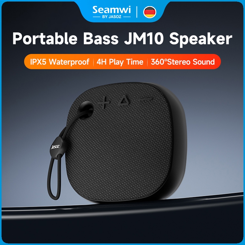 Jual Seamwi Bluetooth Speaker JM10 TWS 5.3 Waterproof IPX5 1200mAh Portable Super Bass Stereo ...