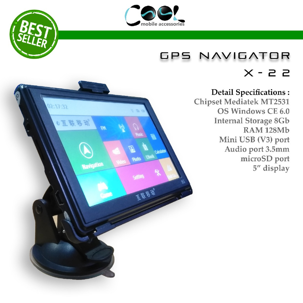 Jual GPS NAVIGATOR X-22 UNTUK MOBIL | Shopee Indonesia
