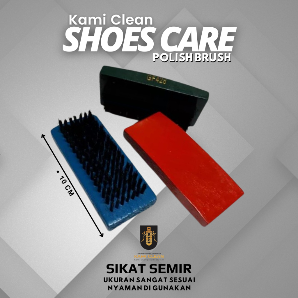 Jual Sikat Semir Sepatu Soft Brush Halus Lembut ukuran 10 cm | Shopee ...