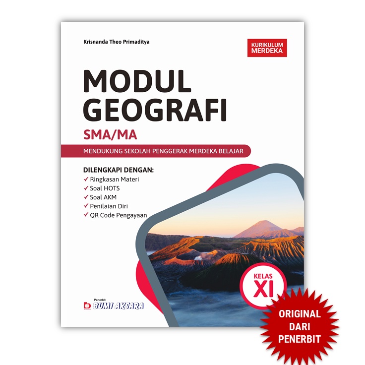 Jual TOP PRODUK Modul Geografi Kelas XI SMA MA Kurikulum Merdeka Bumi ...