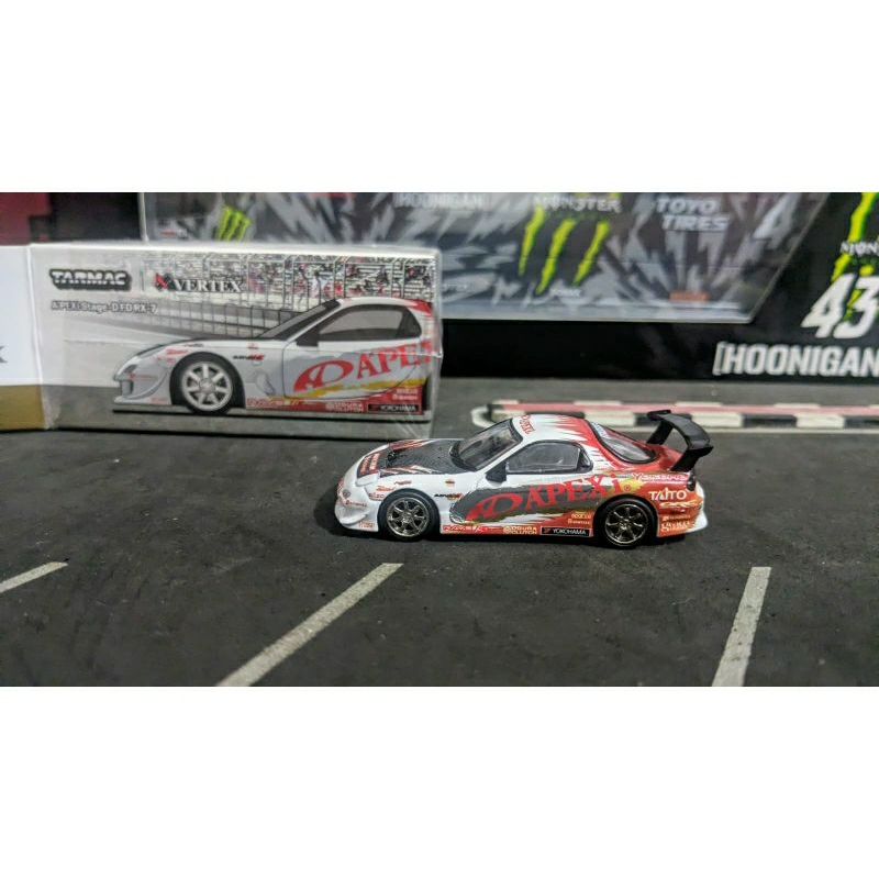 Jual Diecast Tarmac Mazda RX7 RX 7 Apexi Stage D FD | Shopee Indonesia