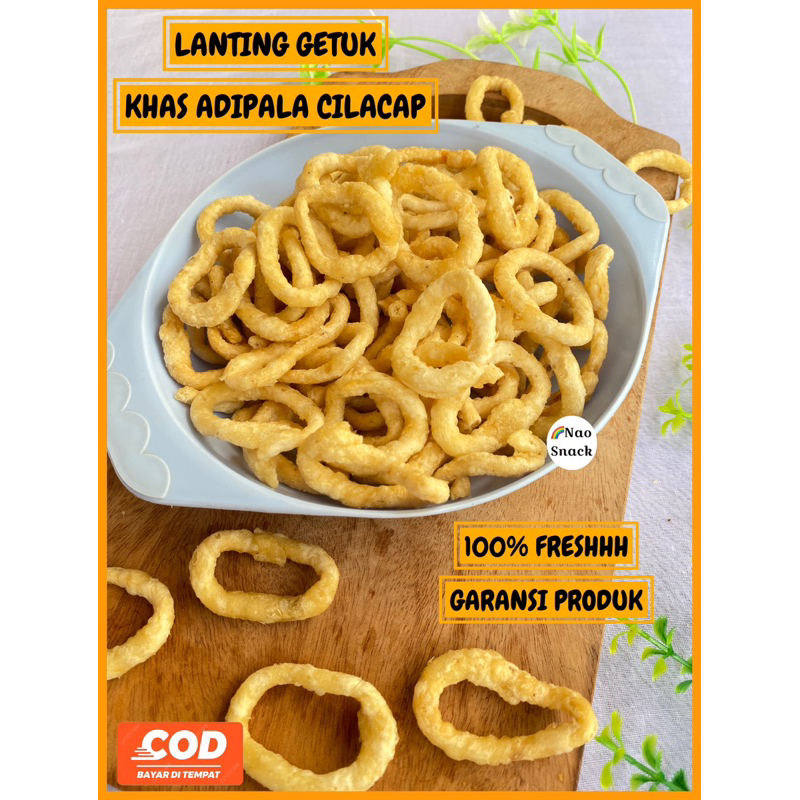 Jual Lanting Getuk Khas Cilacap 500gr / Lanting Bumbu Kebumen | Shopee ...