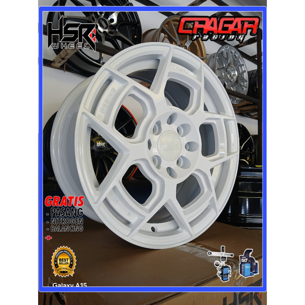 Jual Velg Variasi r15 Lubang 4 Cocok Buat Wuling Binguo Confero Alvez ...