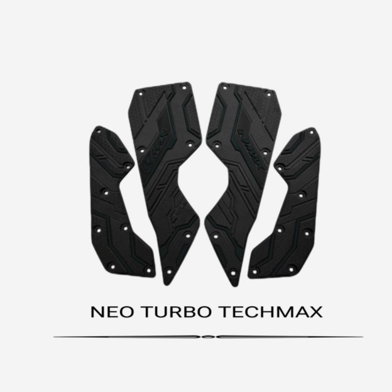 Jual Aksesoris Motor Nmax Turbo Techmax Bhan Karet Tidak Licin Variasi ...