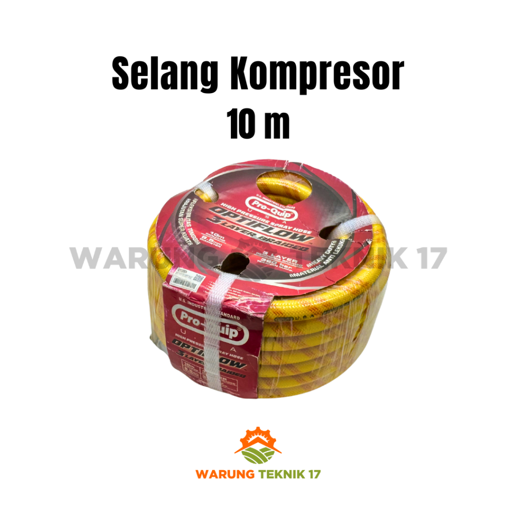 Jual Selang Kompresor Pro-Quip 10 Meter Selang Power Sprayer Angin ...