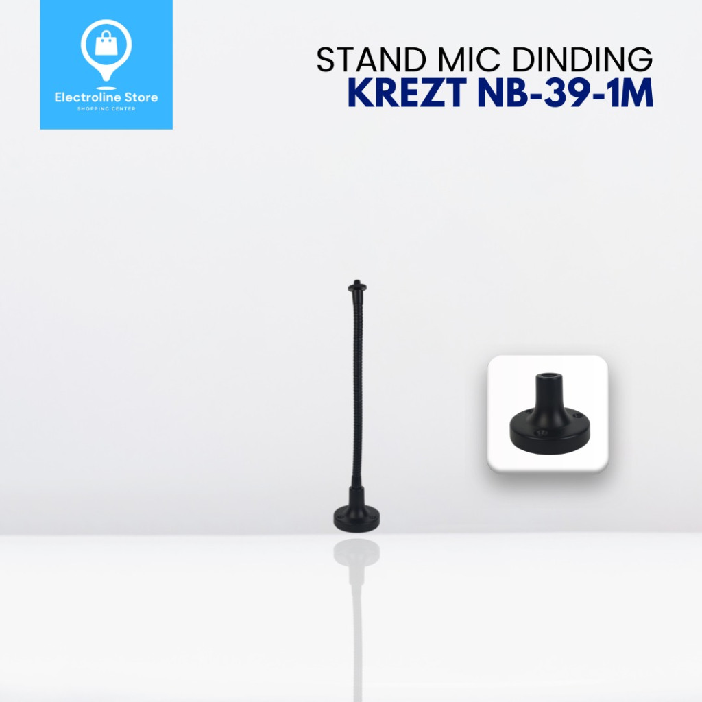 Jual Stand Microphone Dinding KREZT NB-39-1M Stand Spiral Tembok Tiang ...