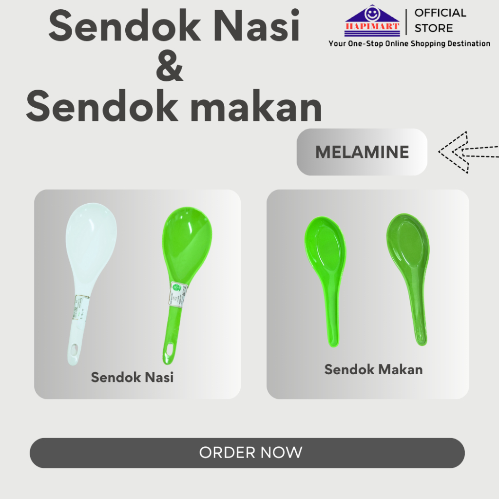 Jual Sendok Nasi Dan Sendok Makan Melamine/Centong Nasi Dan Sendok ...