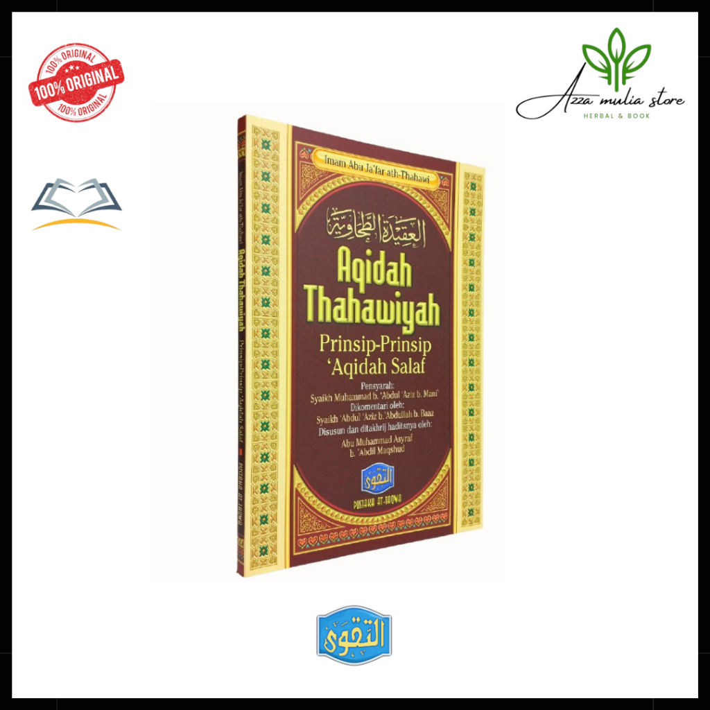 Jual Buku Aqidah Thahawiyah Prinsip-Prinsip Aqidah Salaf Imam Abu Ja ...