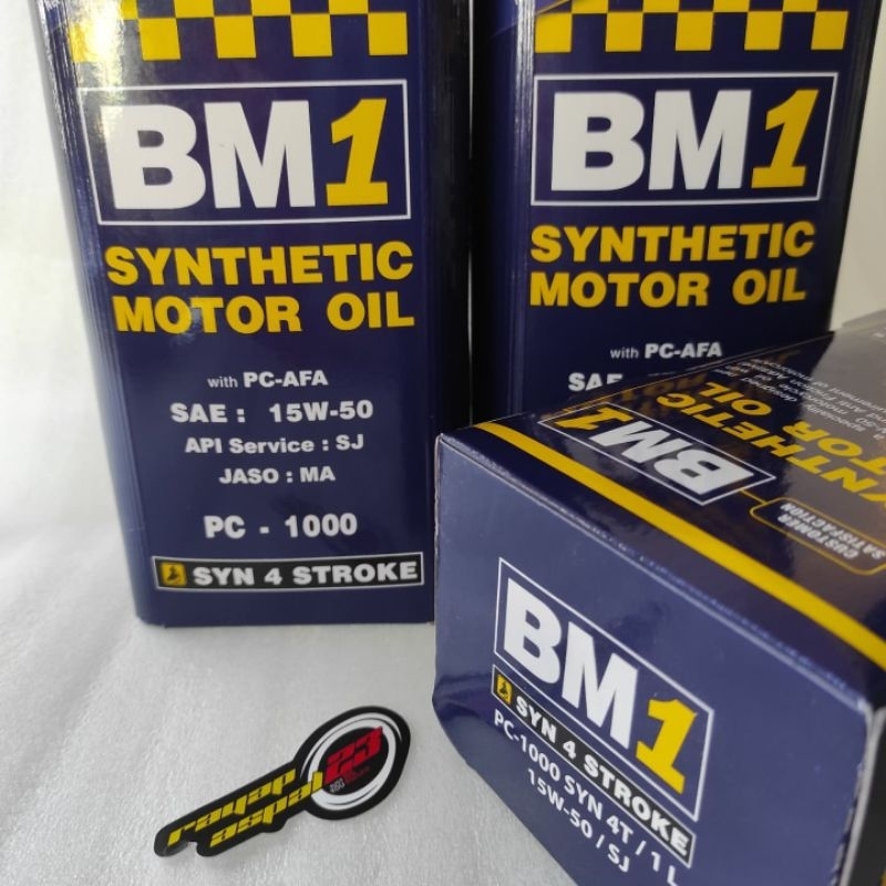 Jual OLI BM1 SYNTHETIC MOTOR OIL | Shopee Indonesia