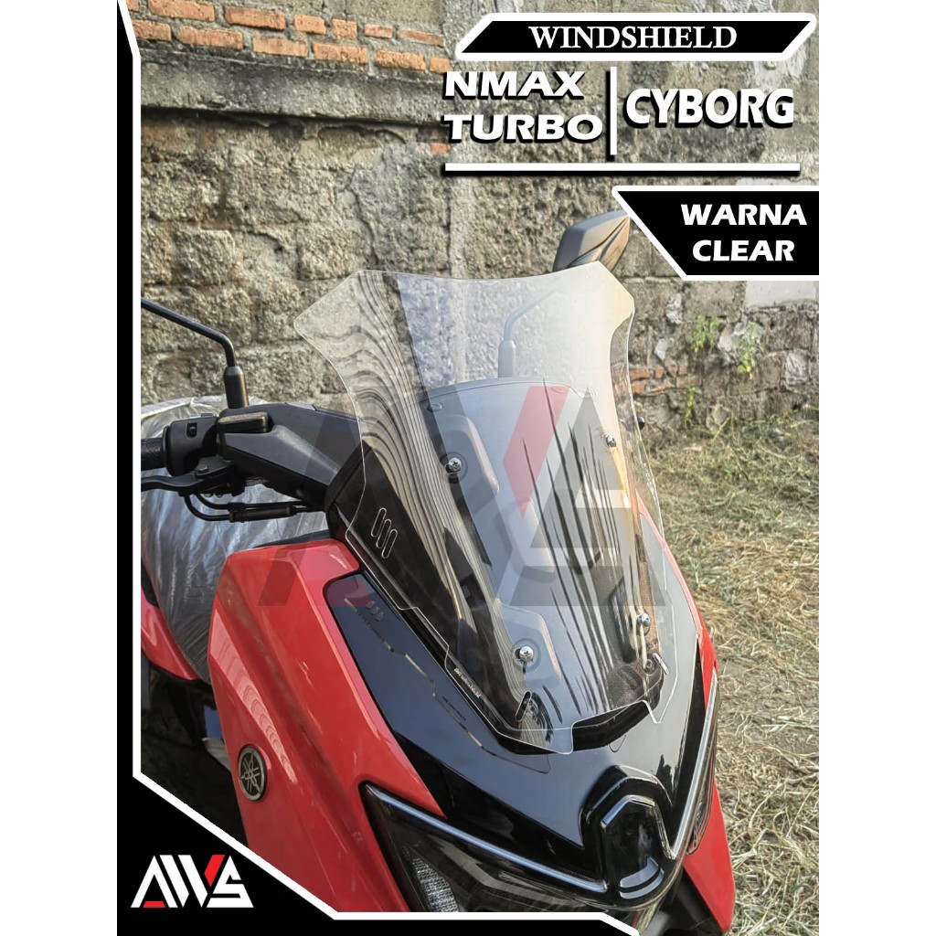 Jual VISOR NEW YAMAHA NMAX TURBO 2024 WINDSHIELD Nmax Gen 3 | Shopee ...