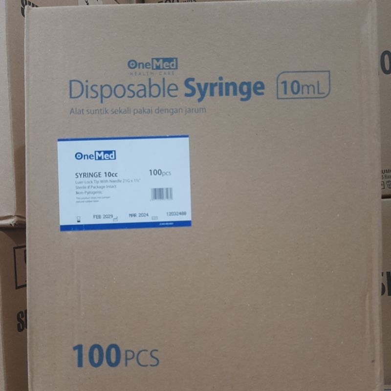 Jual Spuit Disposable Syringe Onemed 1cc 3cc 5cc 10cc 20cc | Shopee Indonesia