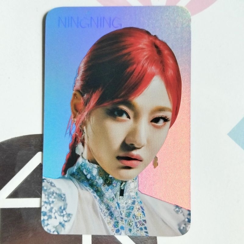 Jual OFFICIAL aespa Ningning Next Level hologram photocard merchandise ...