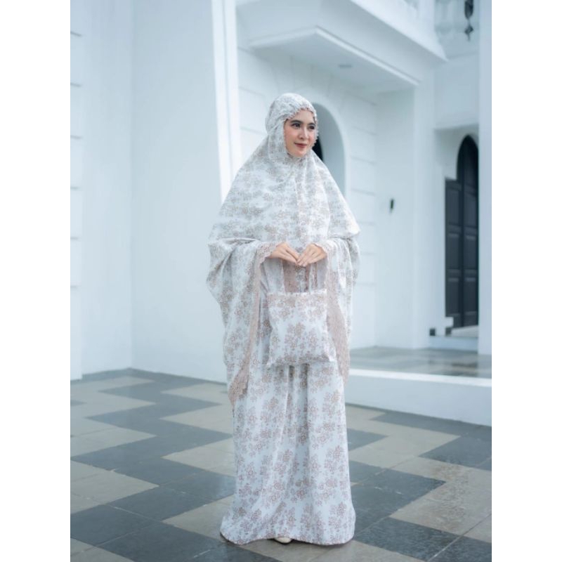 Jual MUKENA KATUN FOIL MOTIF RENDA GYPER PREMIUM • MUKENA DEWASA ...