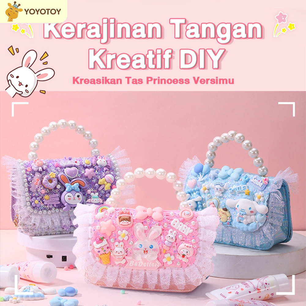 Jual Tas DIY Mainan anak-anak Mainan DIY kreasi gratis DIY stiker lem ...