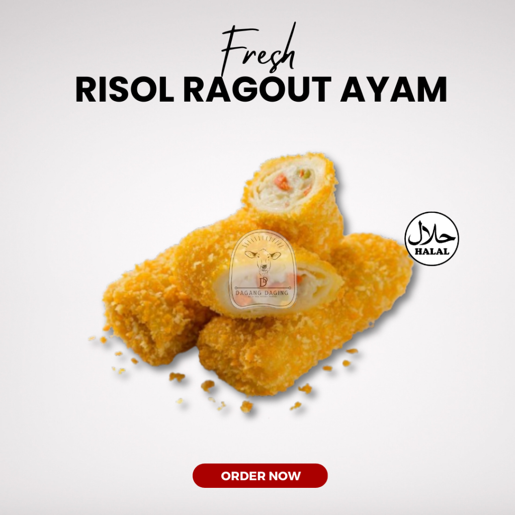 Jual Risol Ragout Ayam Halal isi 5 pcs | Shopee Indonesia