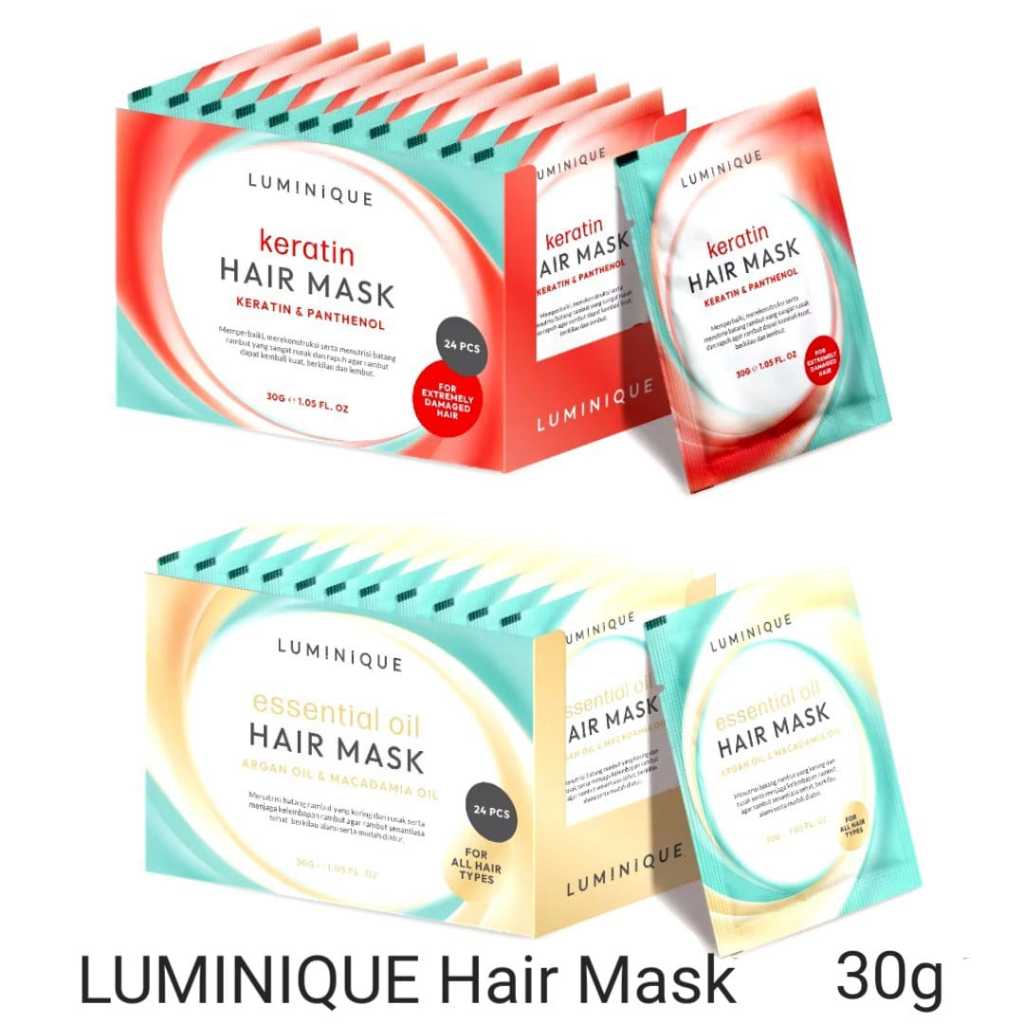 Jual LUMINIQUE Hair Mask 30g (SACHET) | Shopee Indonesia