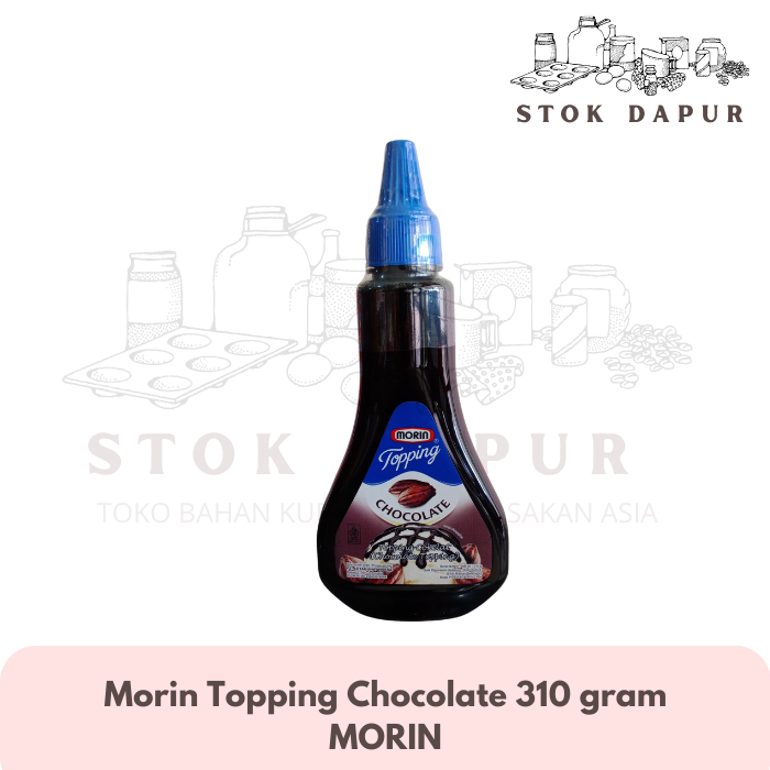Jual Morin Topping Coklat Botol 310gr Chocolate Original | Shopee Indonesia