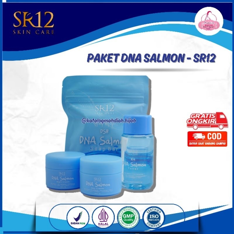 Jual DNA SALMON SR12 Package Meningkatkan Elastisitas Kulit / Mencerahkan Melembabkan dan ...