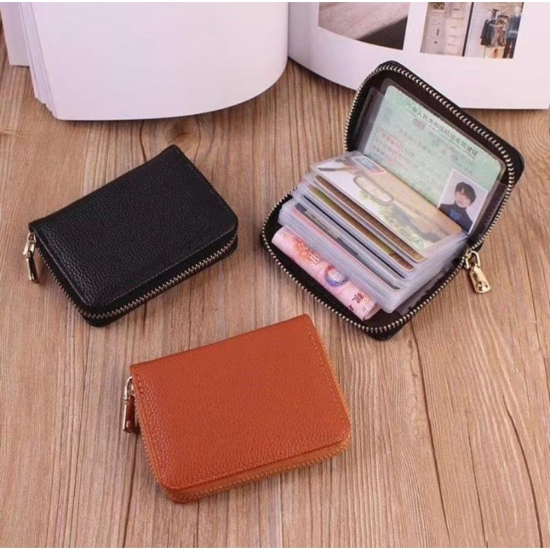 Jual Dompet Kartu Wanita 20Slot kartu 2 slot Tambahan Uang Kerta Lipat Dompet Murah Terbaru ...